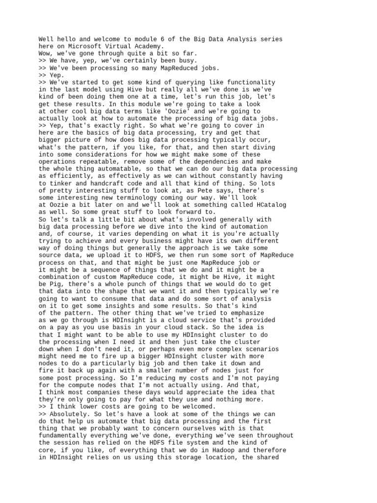 Transcript 6 | PDF