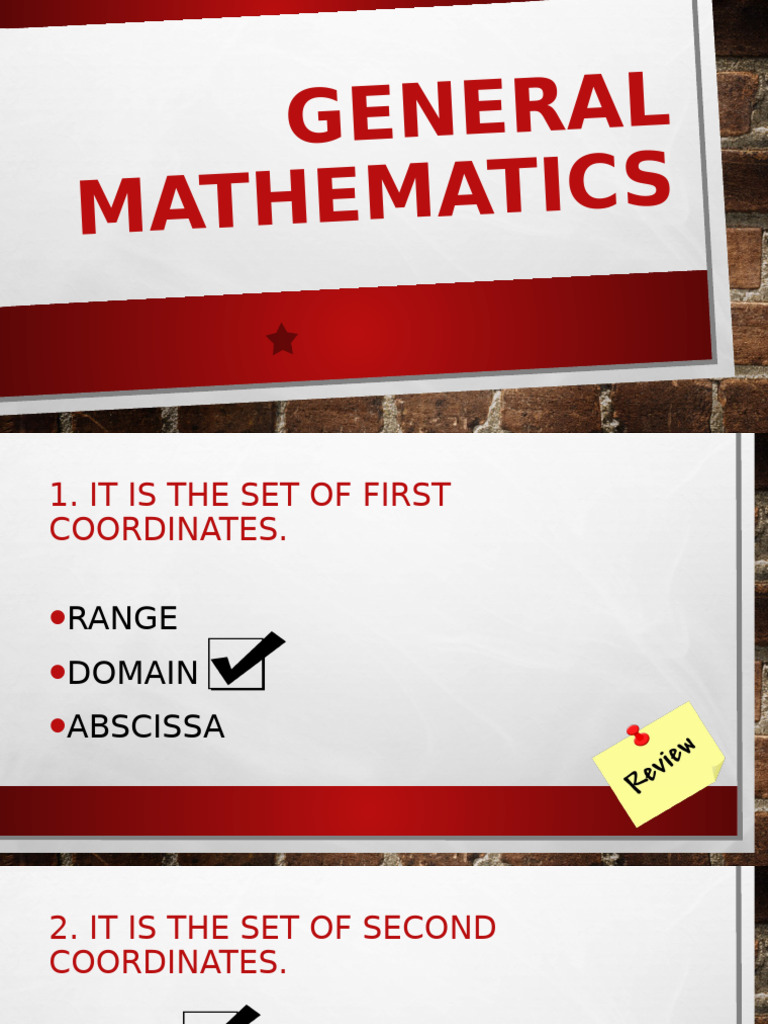 Functions and Relations Ppt1 | PDF