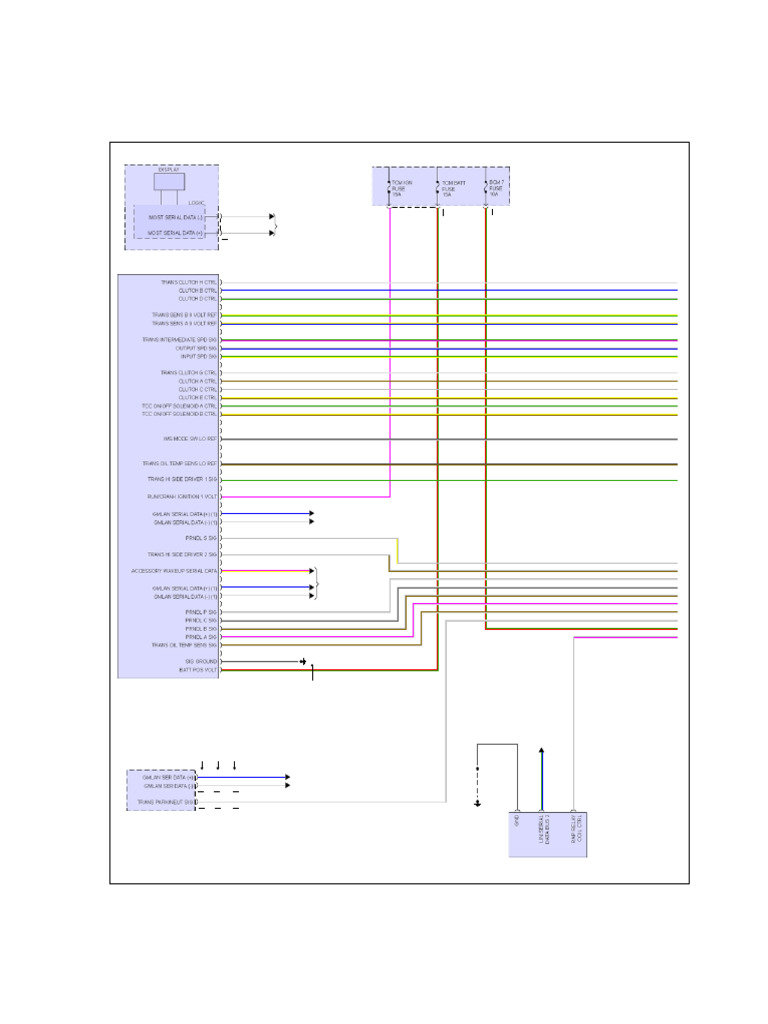 TCM Schematics | PDF