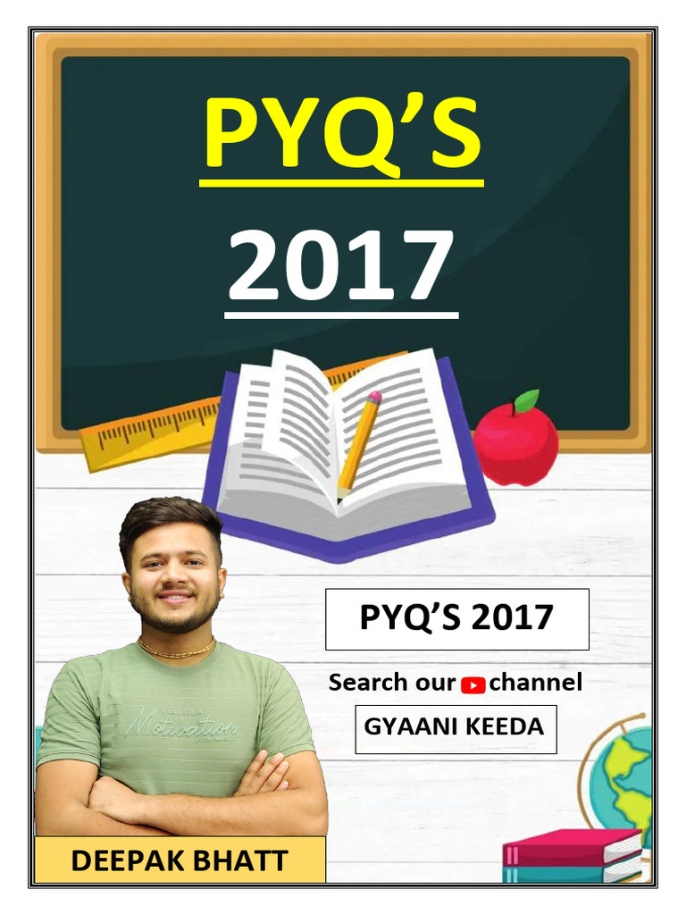 Pyq's 2017 | PDF | Circle | Teaching Methods & Materials