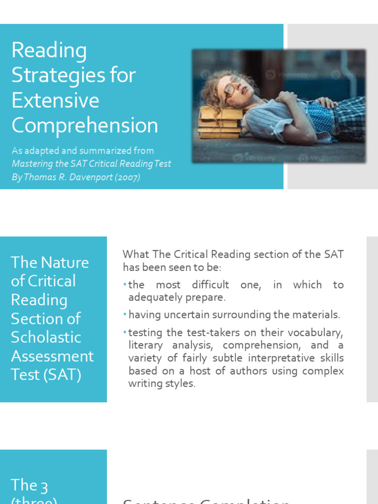 Reading Comprehension Strategies | PDF