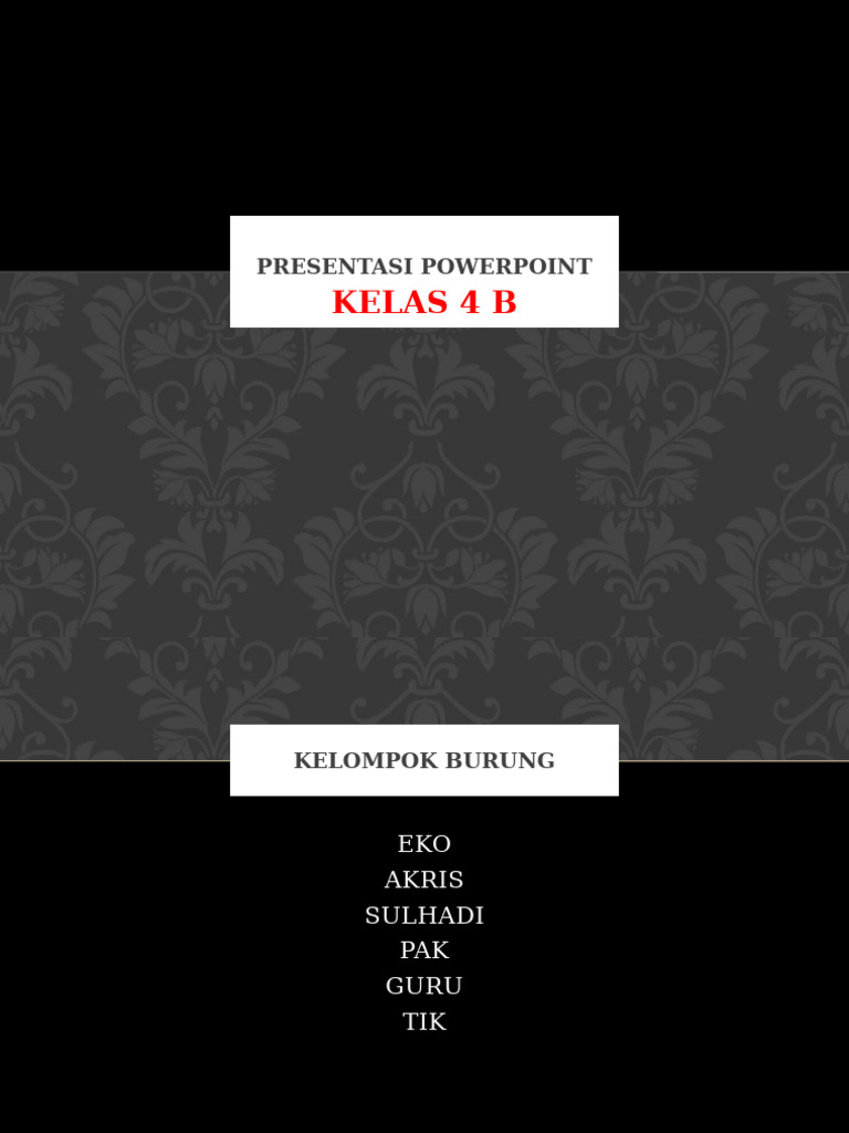 Presentasi Powerpoint 4B | PDF