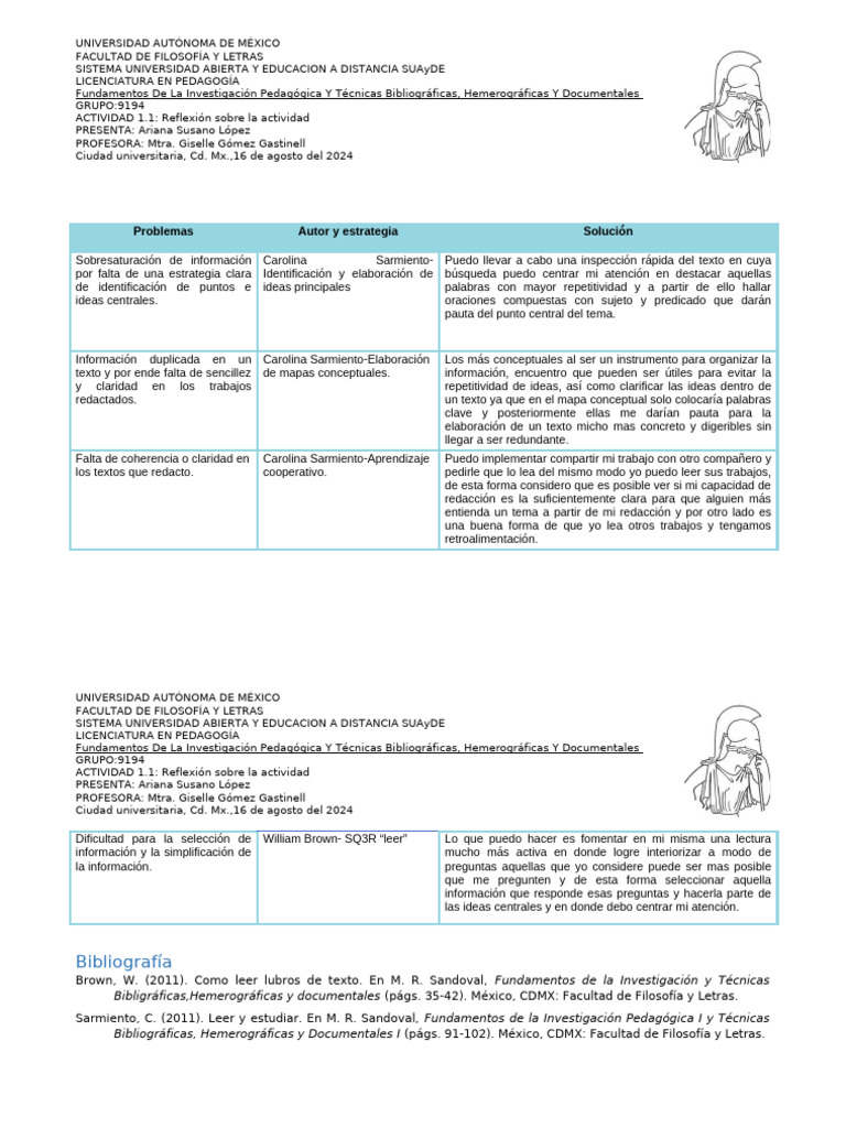 Act 1.1 Reflexión Sobre La Actividad | PDF | Cognición
