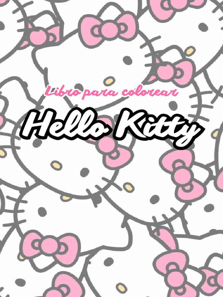 Hello Kitty Libro para Colorear | PDF