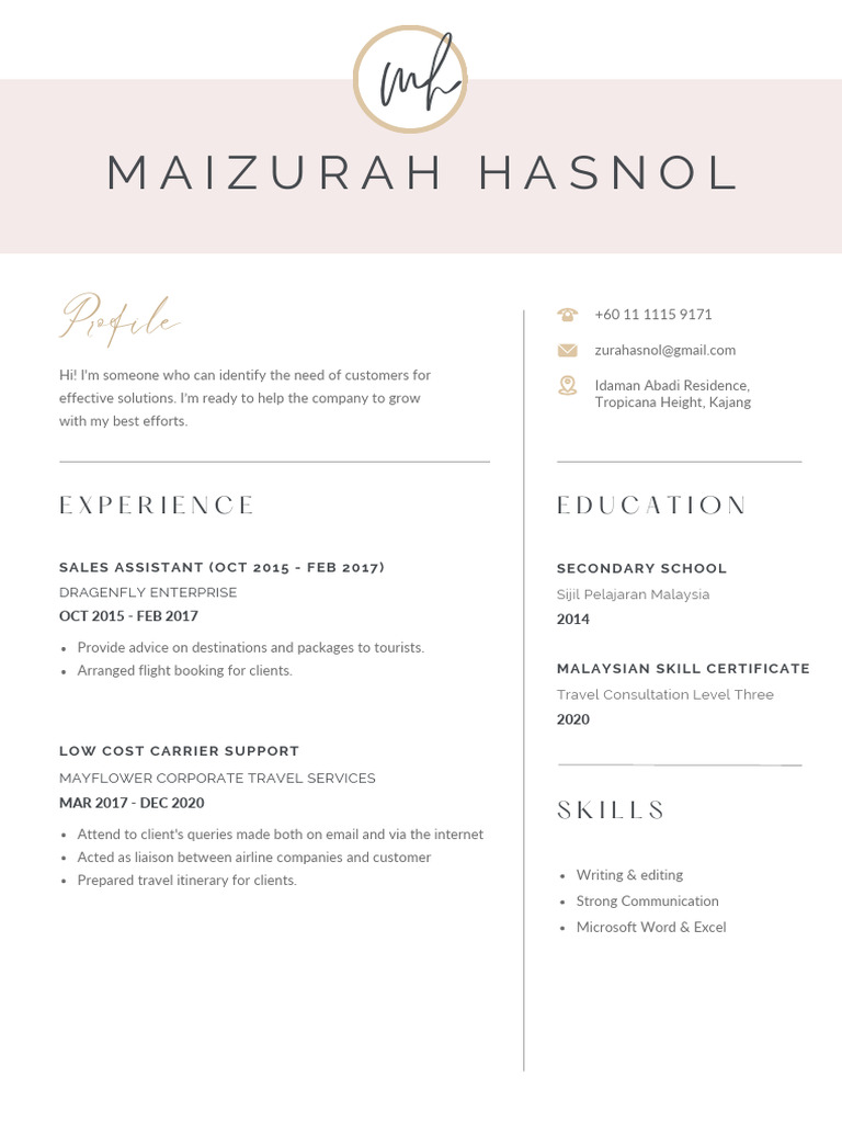 Sample Resuming | PDF