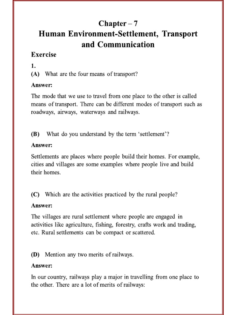 Human Settlement - Ipdf | PDF