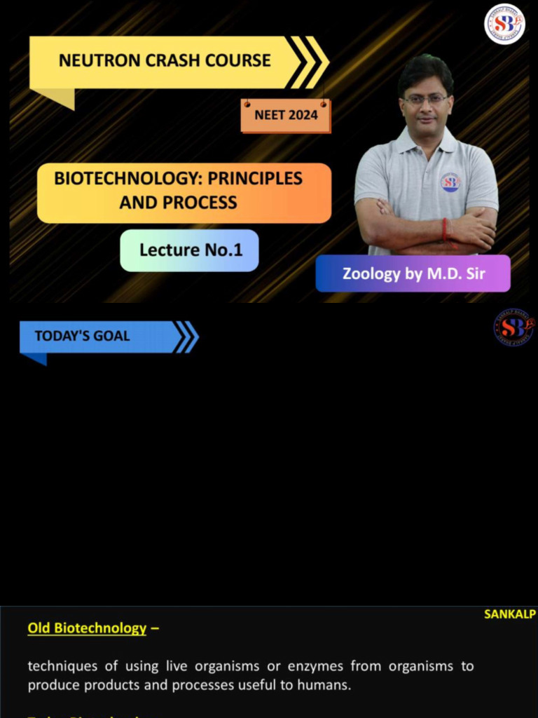 Biotech Principle 1 Pdf