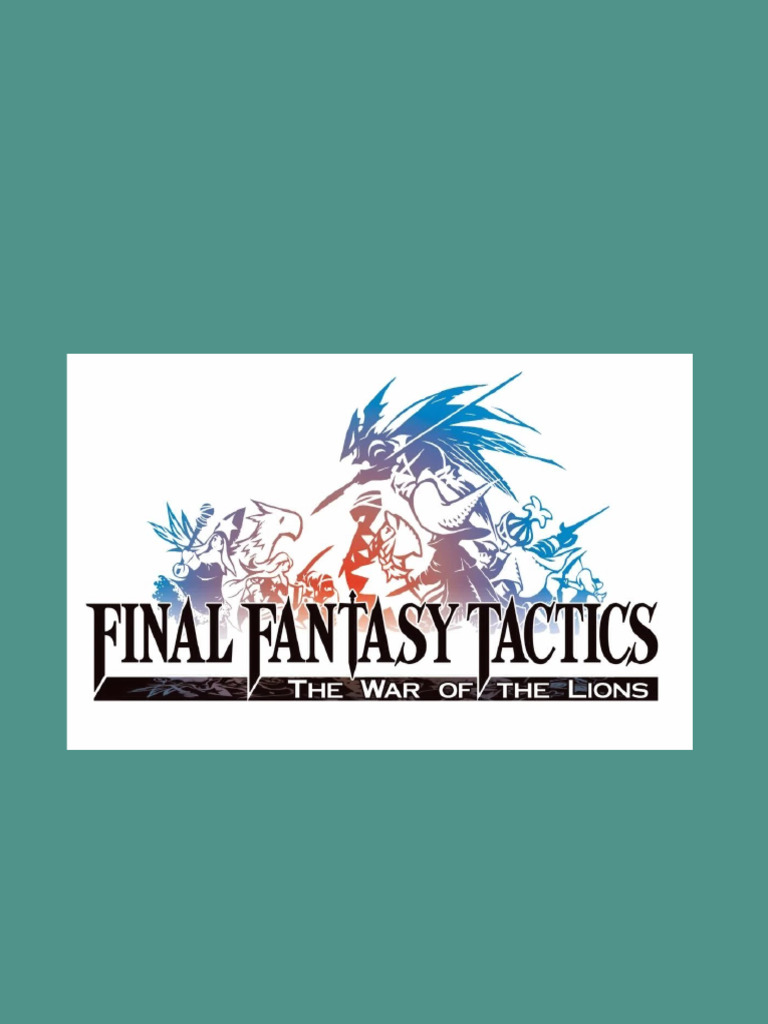 Final Fantsy Tactics | PDF