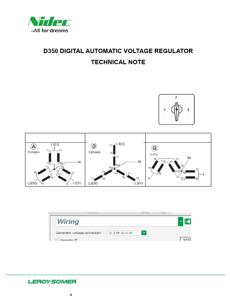 ER09 D350 Contactor Setting en 202103 | PDF