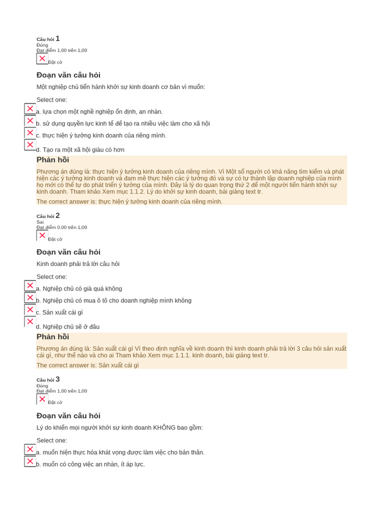 Khoi Su Kinh Doanh | PDF