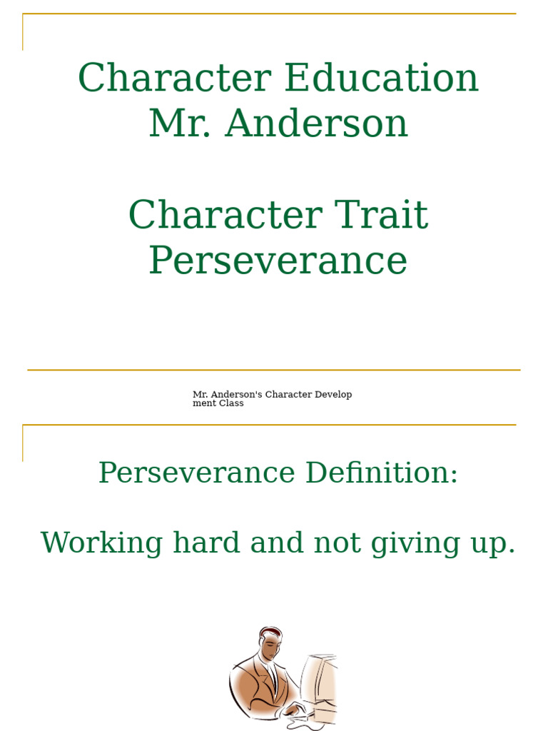 Perseverance | PDF