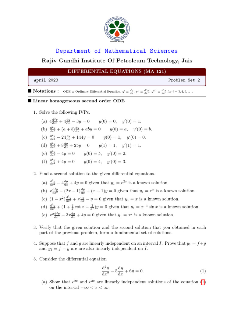 Tutorial_Unit-II (2) | PDF