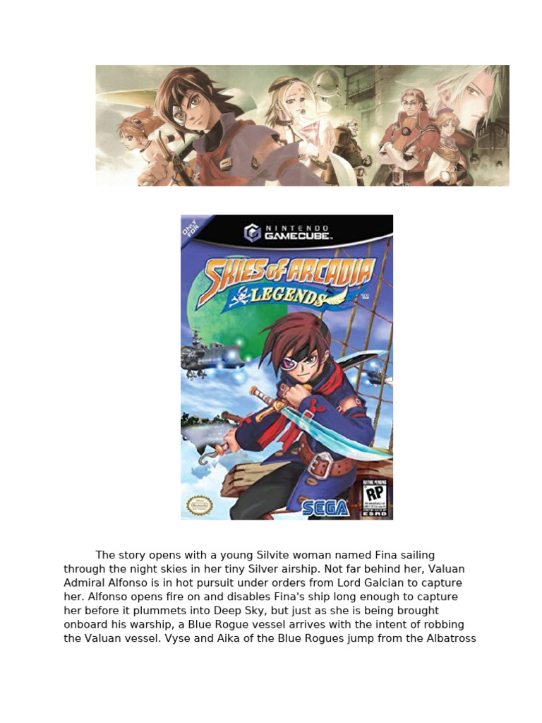 Skies of Arcaidia | PDF