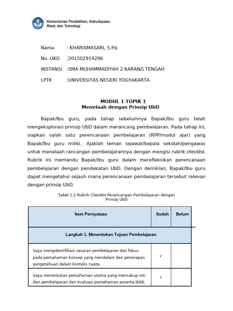PMM PPG Modul 1 | PDF | Career & Growth
