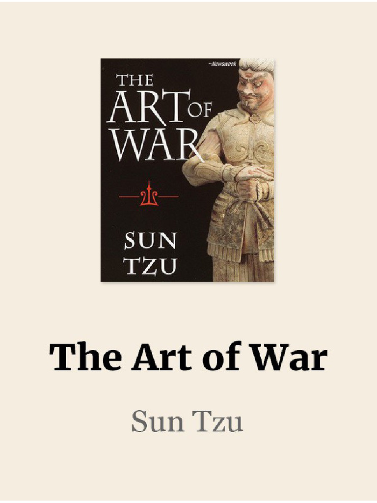 The Art of War Active 6th Century B.C. Sunzi | PDF