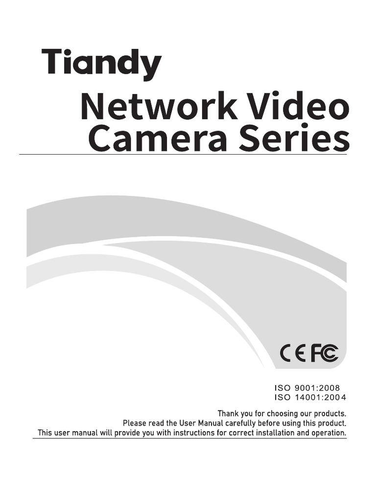 IP Camera Series Quick Start Guide | PDF