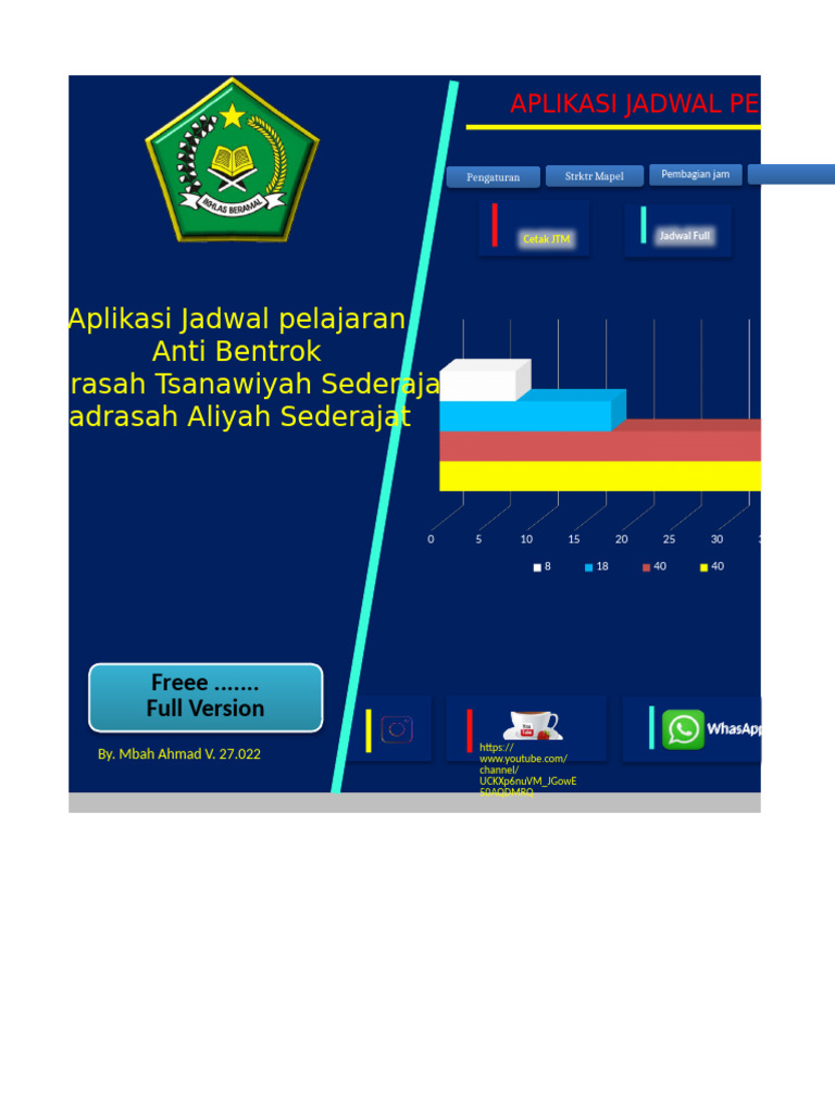 Jadwal Pelajaran Spentula 2024 | PDF