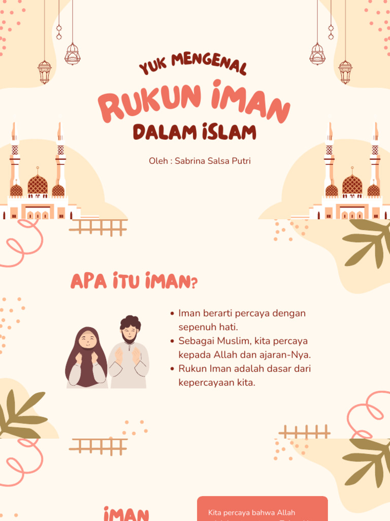 PPT RUKUN IMAN | PDF