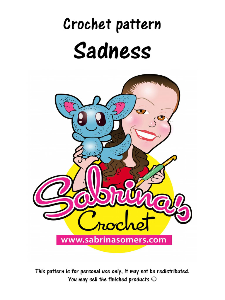 Crochet Pattern Sadness | PDF