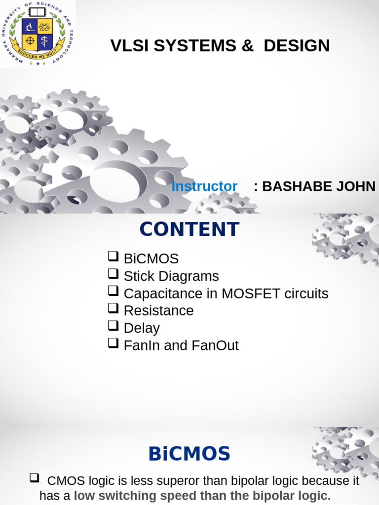 Lecture Three (VLSI) | PDF