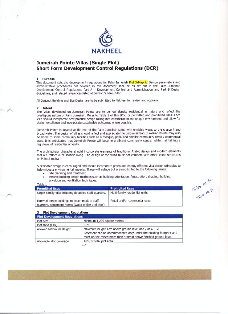Nakheel Documents DCR | PDF