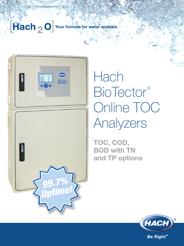 HACH Bio Tector Analyzer | PDF