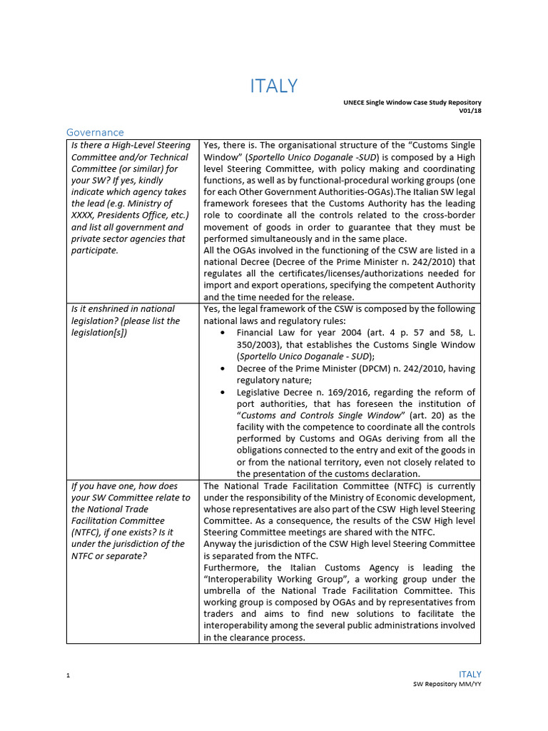 Italy Eng | PDF