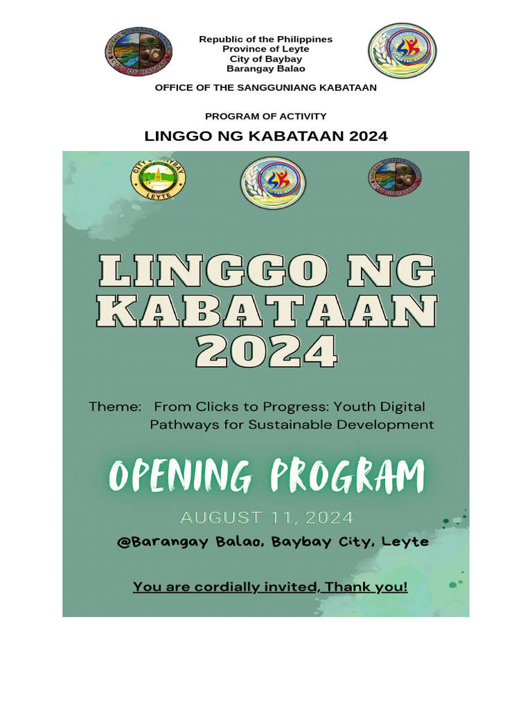 12-PROGRAM-OF-ACTIVITY | PDF