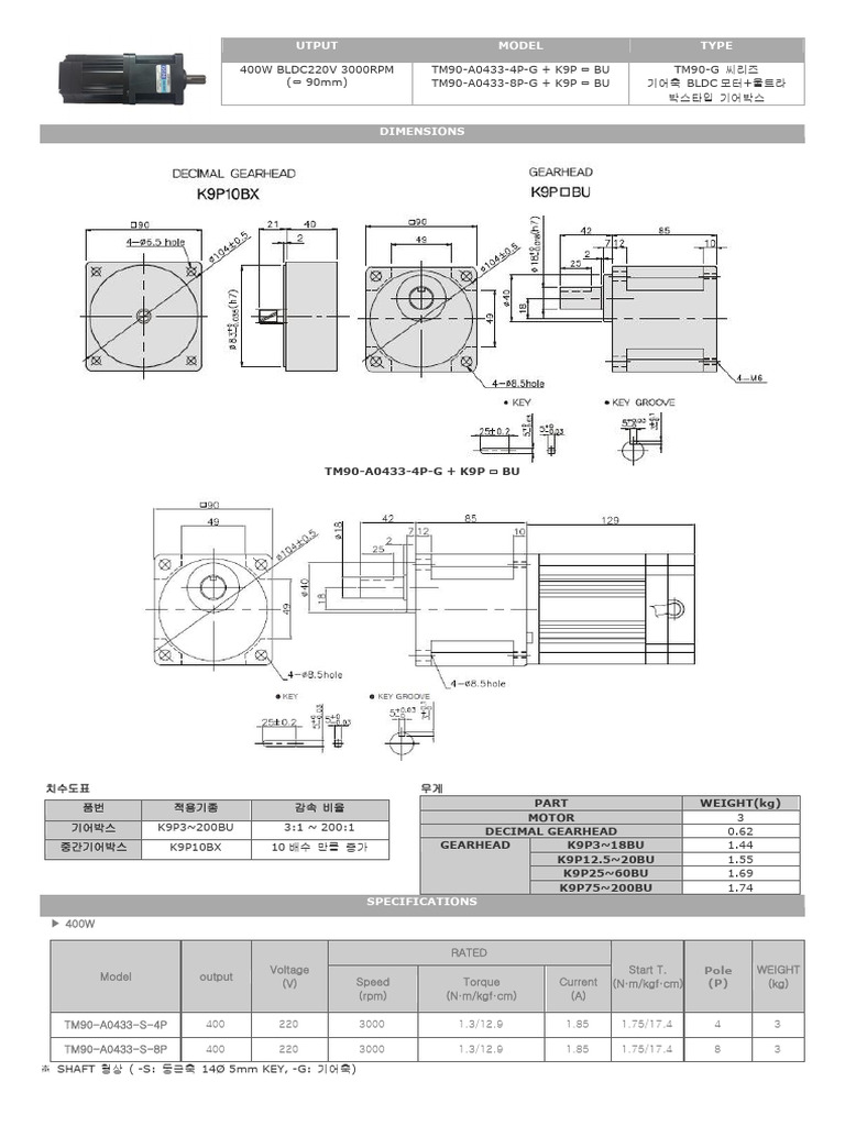 TM90 A0433 4P G | PDF
