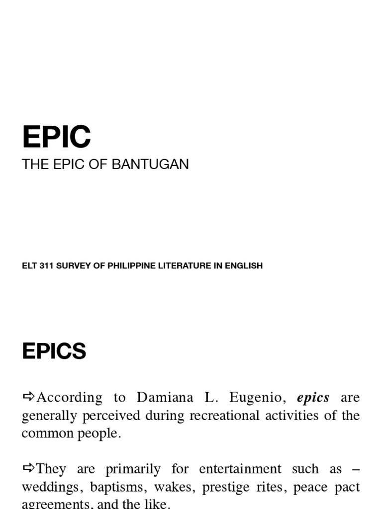 Epic | PDF
