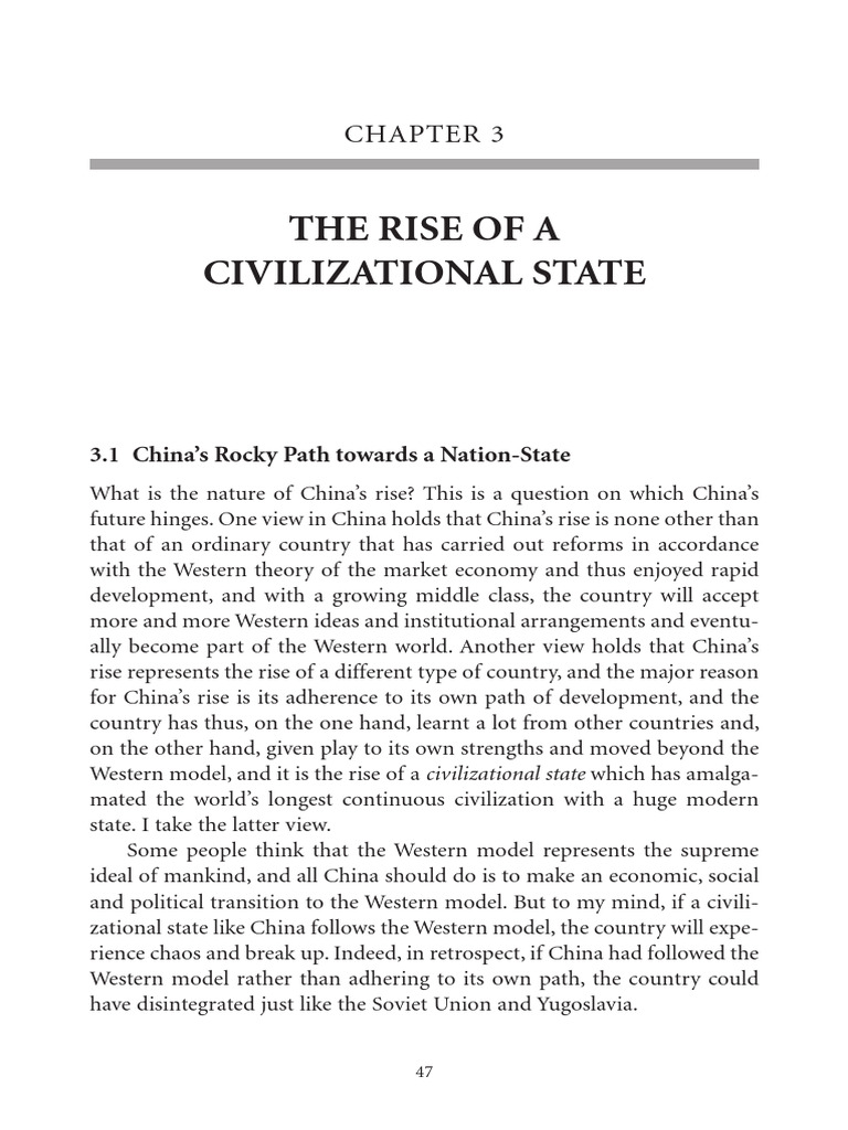 Reading For Class 04 - ZHANG Weiwei - The China Wave - Chapter 3 | PDF