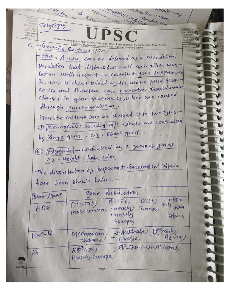 Genetic Criteria 15 M .. Revised | PDF