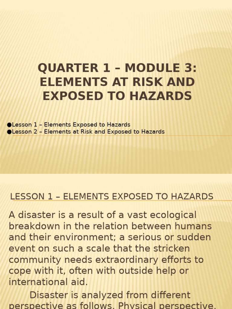 Quarter 1 Module 3 1. | PDF