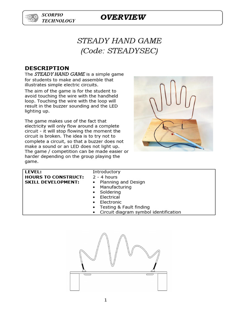 STEADYSEC Overview Steady Hand Game 2023 10 26 | PDF