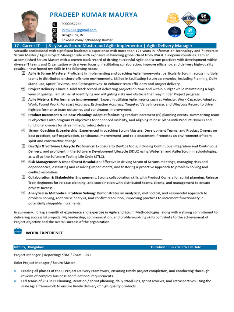 Pradeep Maurya Blr1 | PDF