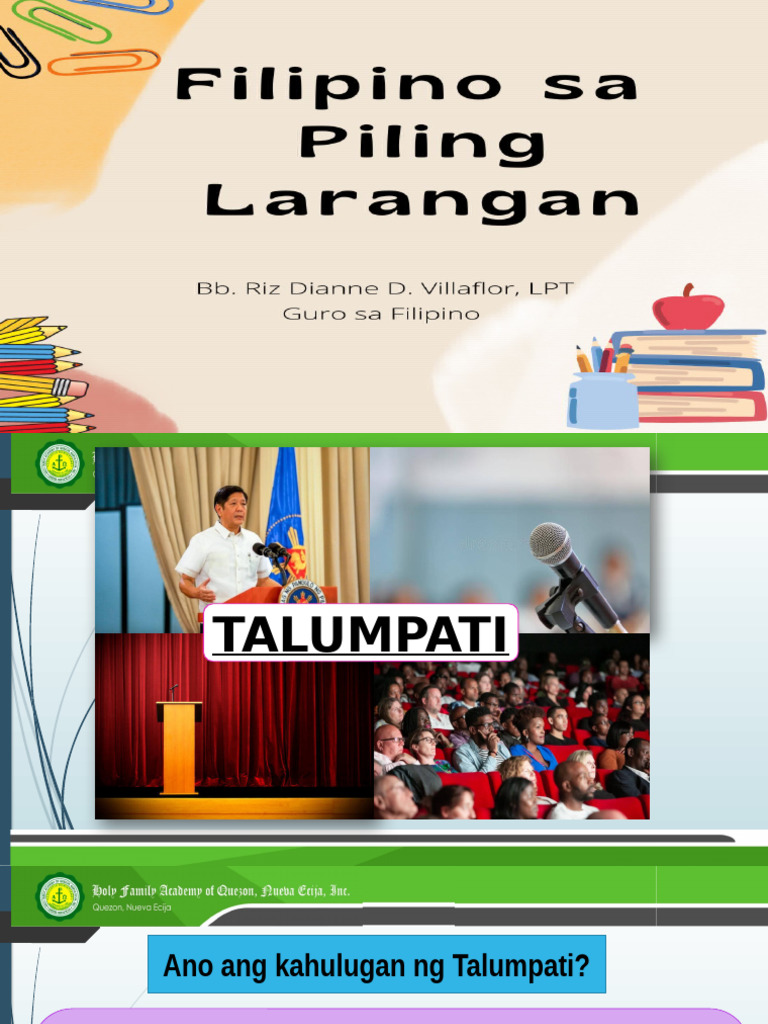 Talumpati | PDF