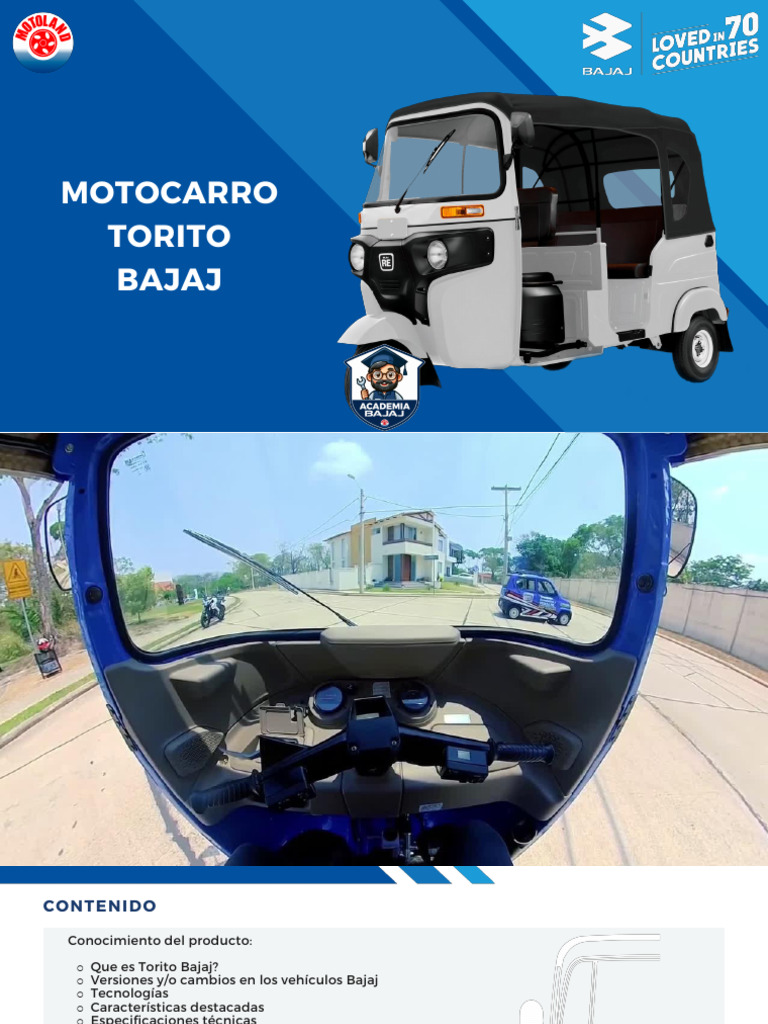 Curso de Torito Bajaj 4T Academia Bajaj | PDF