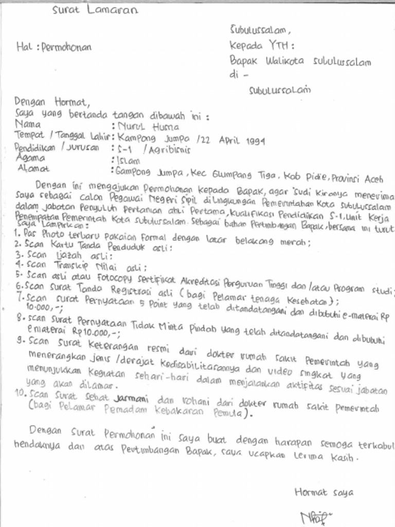 S LAMARAN-dirotasi | PDF