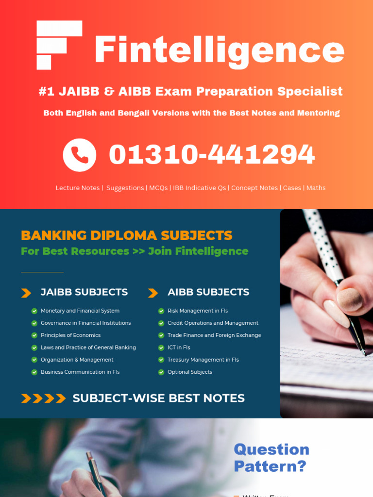 Fintelligence BPE Prep - Exam Plan | PDF