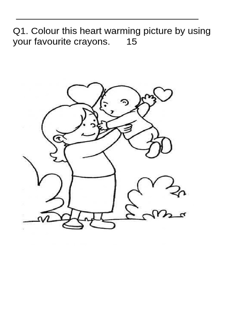 Class LKG DRAWING Mid Term | PDF