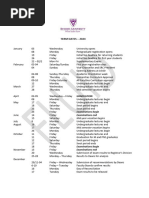 2025 UTS College Education Calendar | PDF | Academic Term | Educational ...