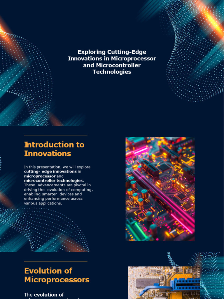 Team_presentation_microprocessor and Microcontrollers (2) | PDF
