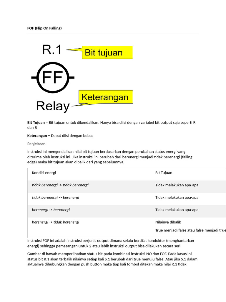FOF (Flip On Falling) | PDF