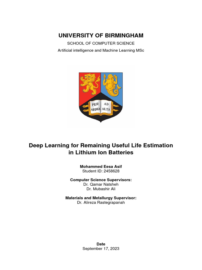 AI and Machine Learning Report Sample 2 | PDF | Artificial Neural ...