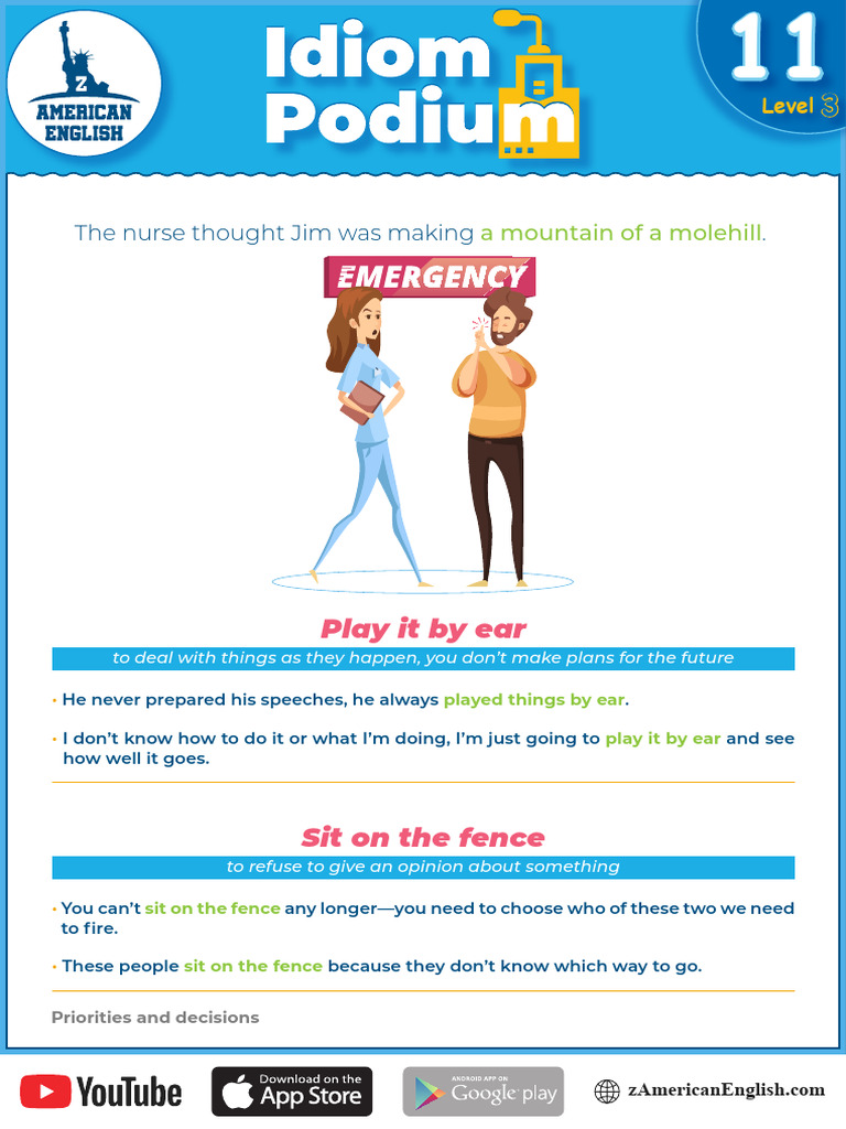 Idiom Podium Lvl3, Ep11 | PDF