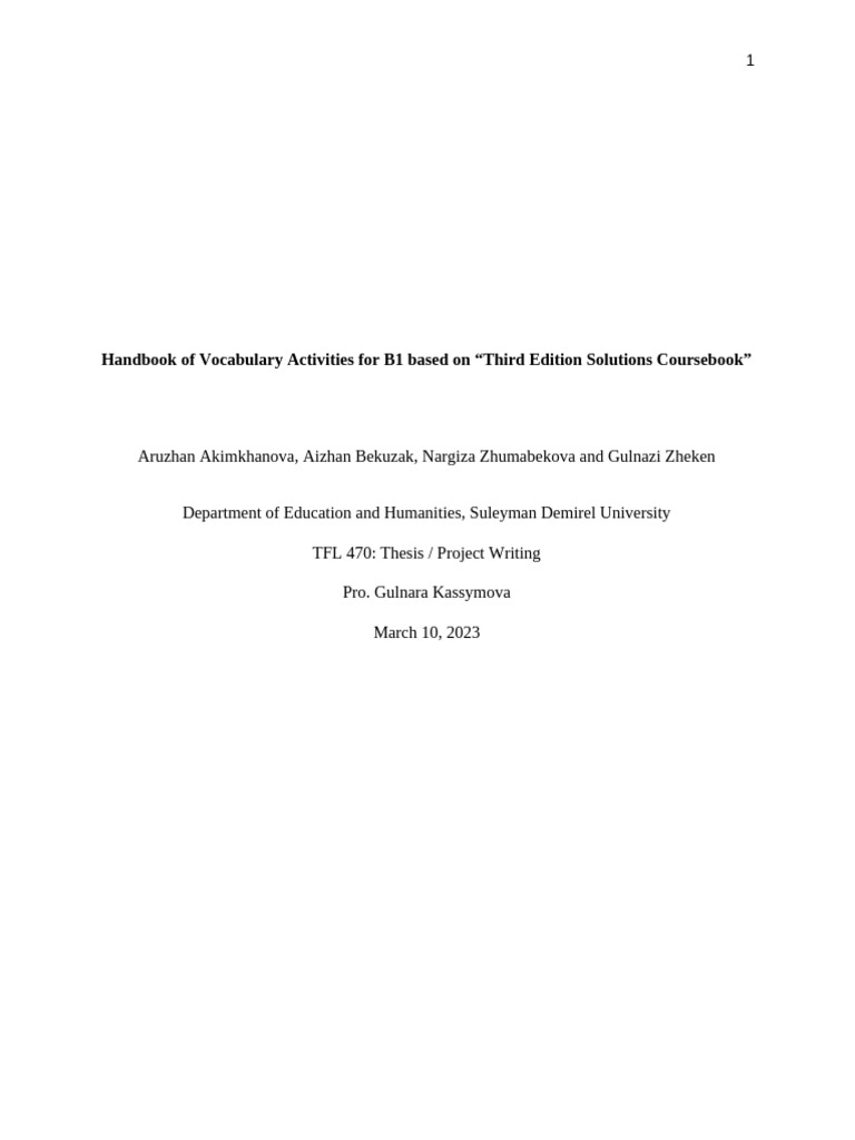 Diploma Project | PDF