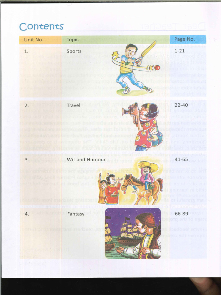 My English Reader Class IV | PDF