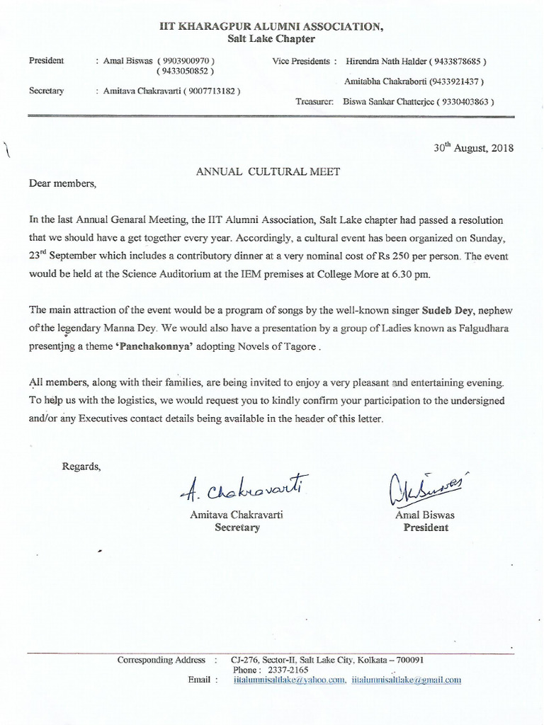 Annual Cultural Meet | PDF