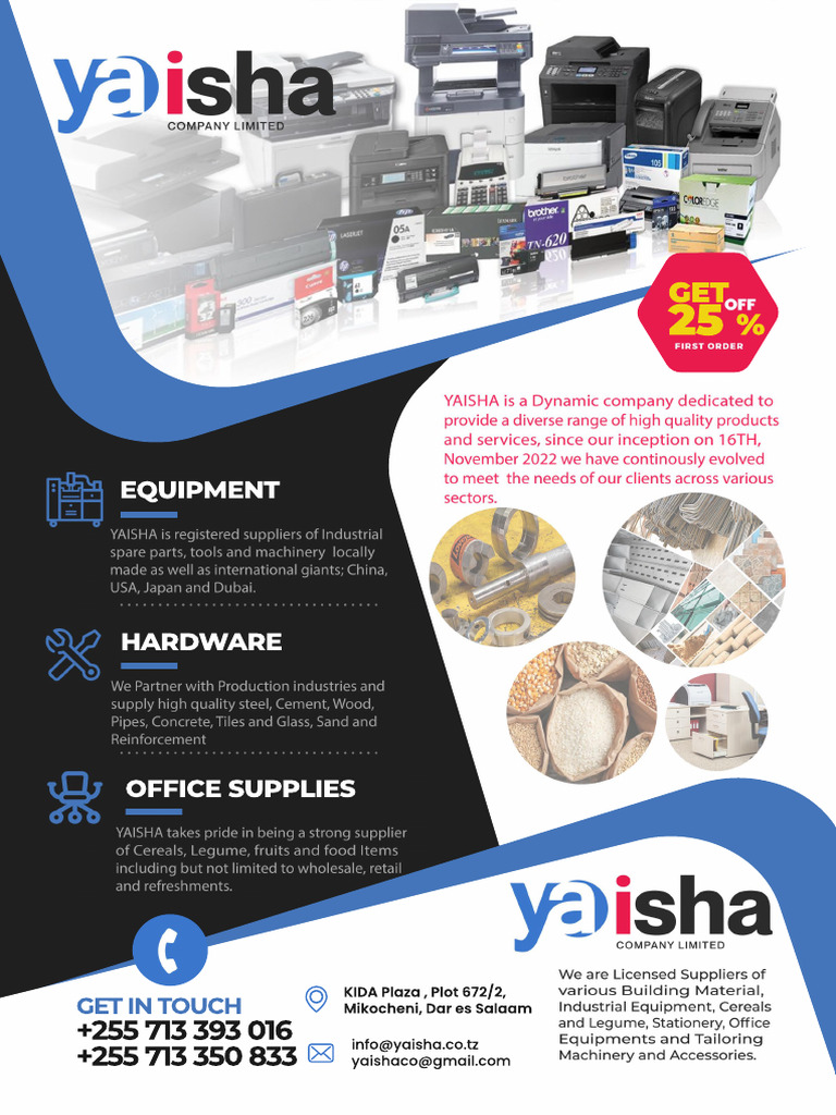 Yaisha Contact Information and Services | PDF