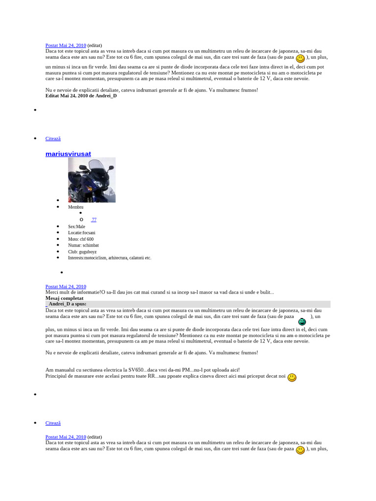 Mariusvirusat: Editat Mai 24, 2010 de Andrei - D | PDF